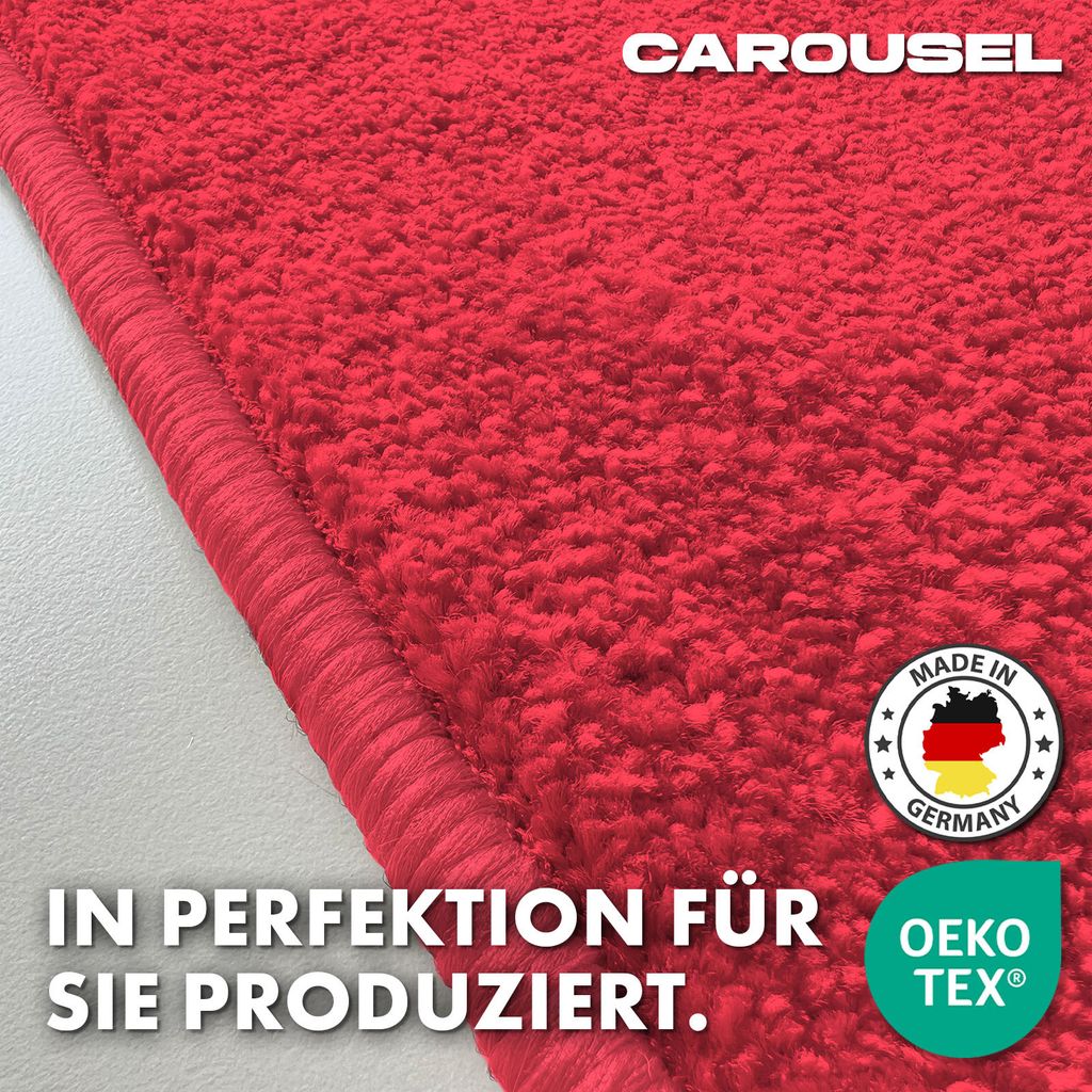 Badematte Carousel Rot 100x150 cm Badematten | Kaufland.de