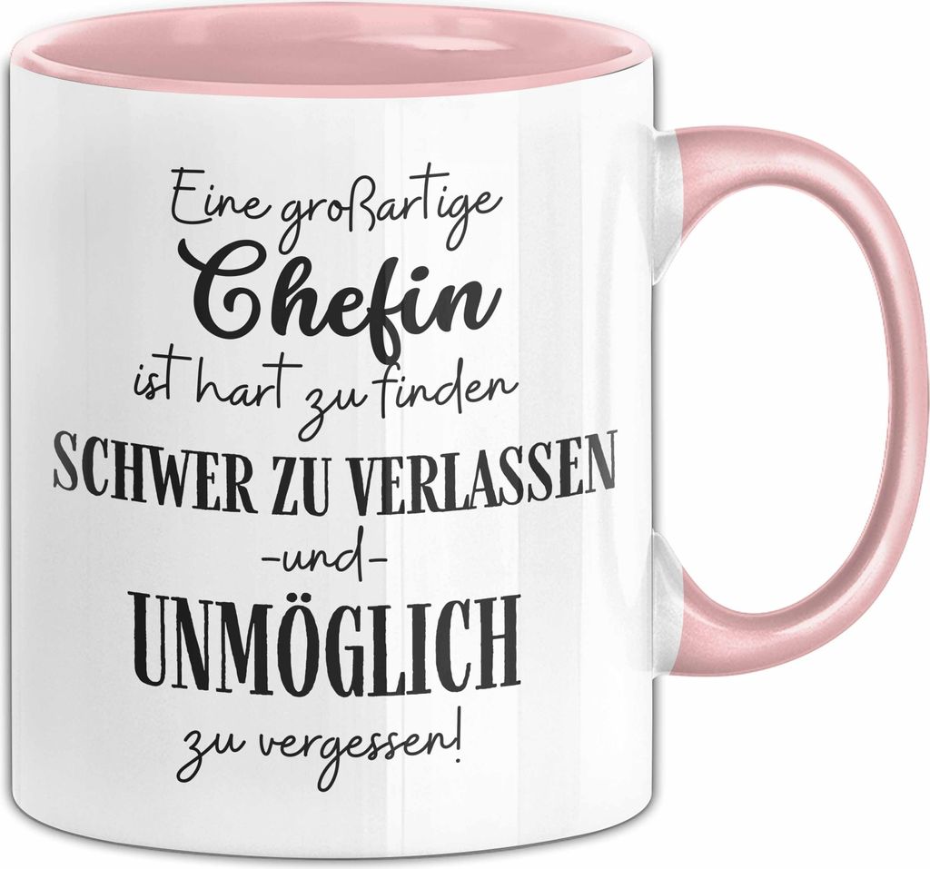 Chefin Abschied Geschenk Tasse | Kaufland.de