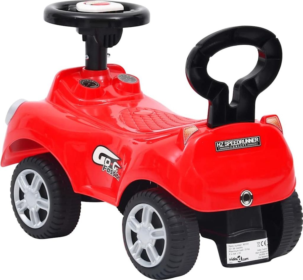 detské autíčko vidaXL Červené Odrážacie autá | Kaufland.sk