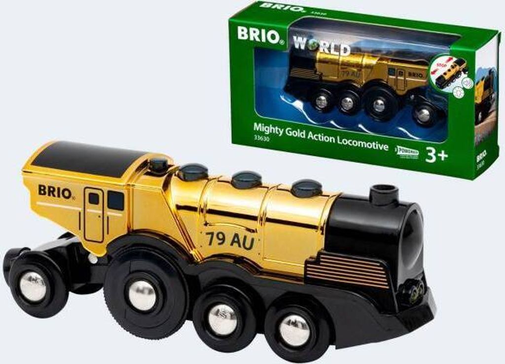 BRIO World 33630 Goldene Batterielok mit | Kaufland.de