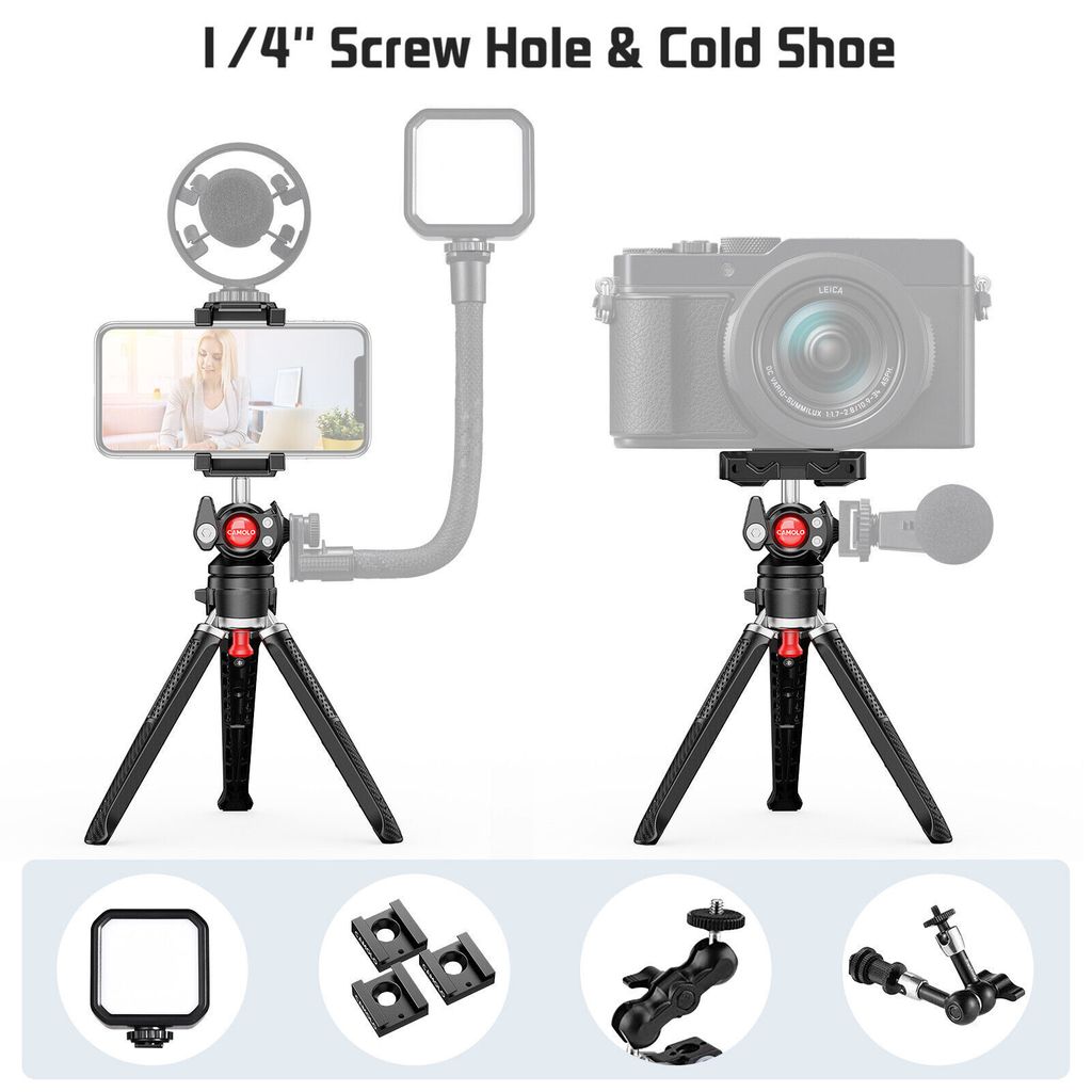CAMOLO Mini-Stativ Vlog-Kamerastativ mit | Kaufland.de