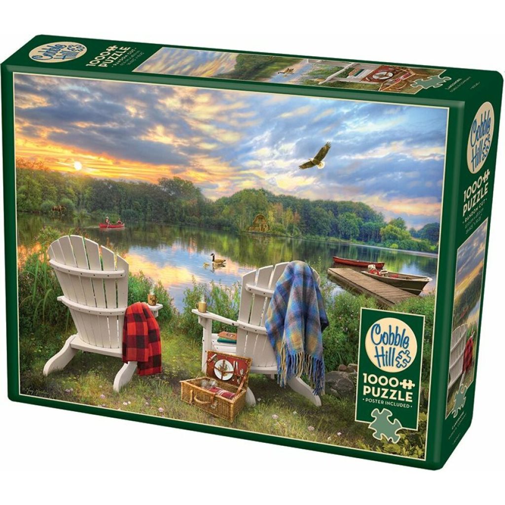 COBBLE HILL Puzzle Am Ufer des Sees 1000 | Kaufland.de