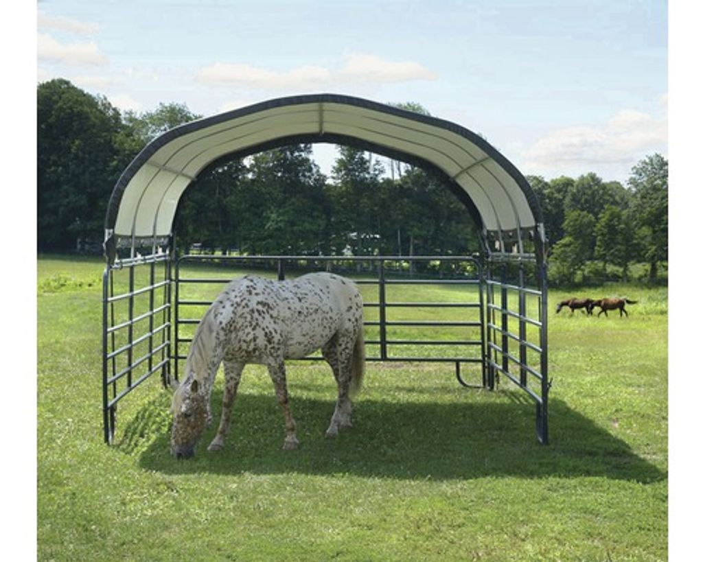 Weidezelt Überdachung ShelterLogic 370x370 cm | Kaufland.de