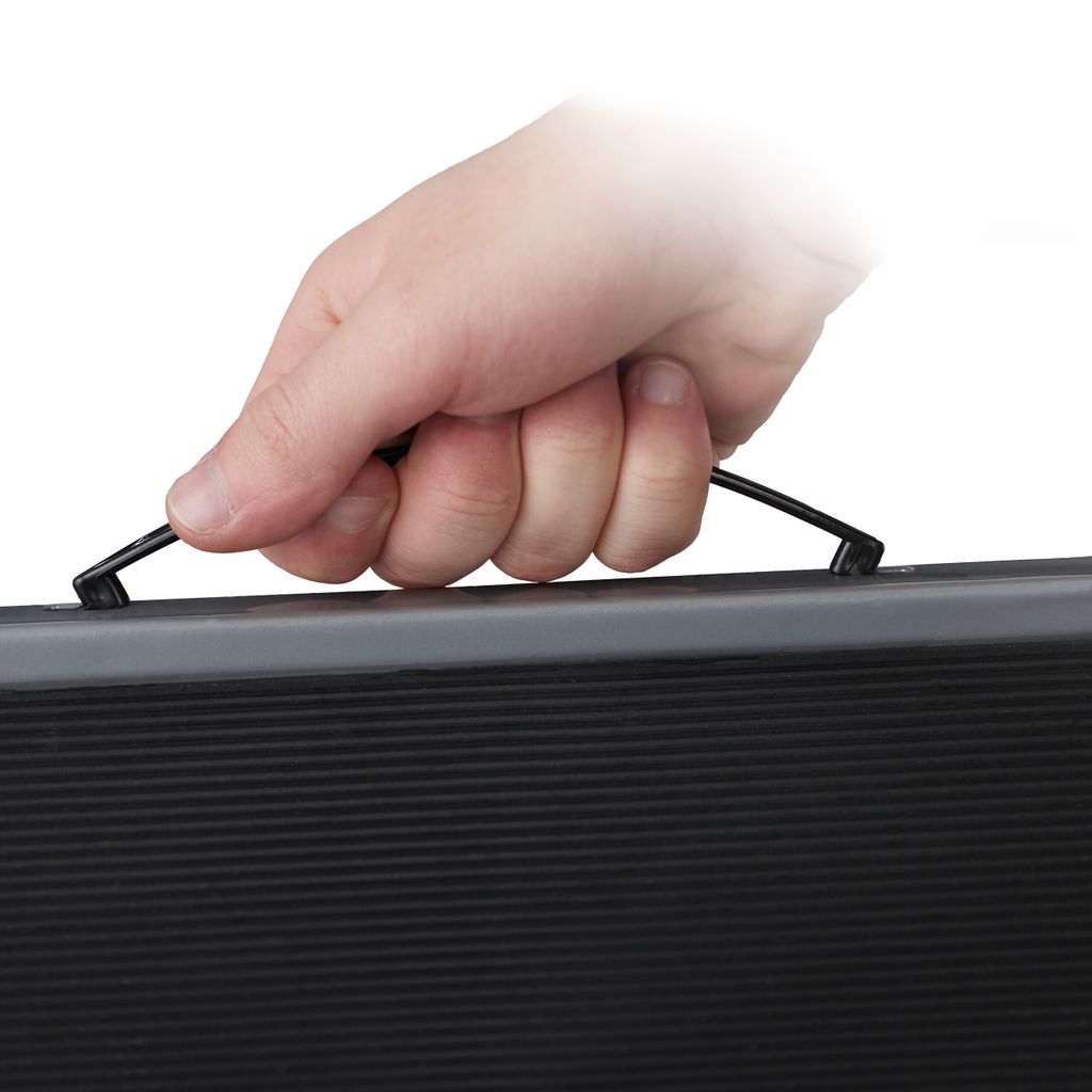 Sklápací rebrík s 2 úrovňami RD25626, sivý | Kaufland.sk