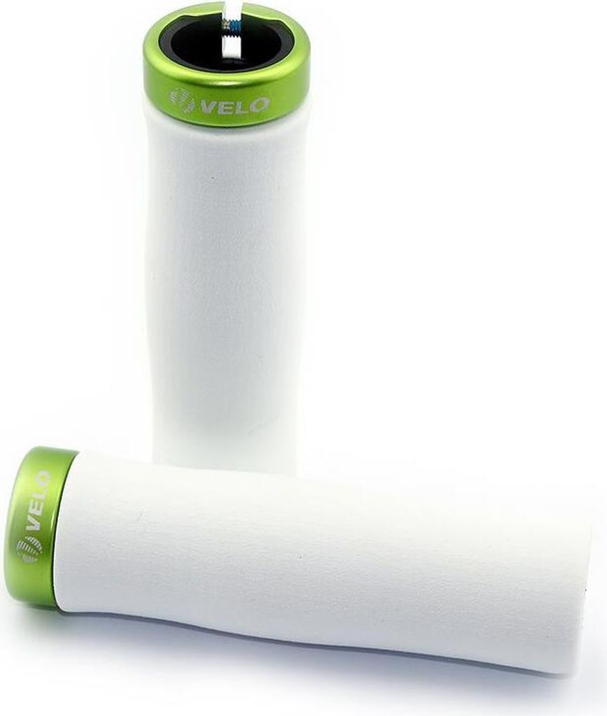 Velo Bicycle Grips Eva + Gel White W/Green | Kaufland.de