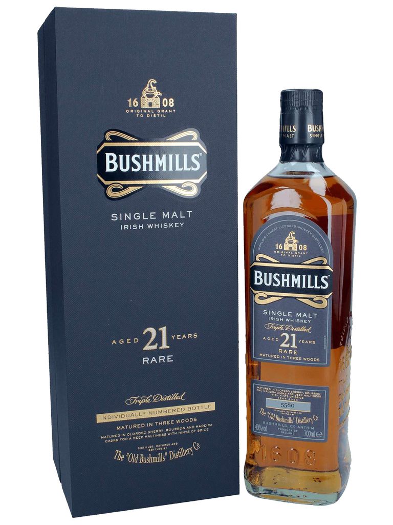 Bushmills 21 Years + GB 0,7liter Whisky | Kaufland.de