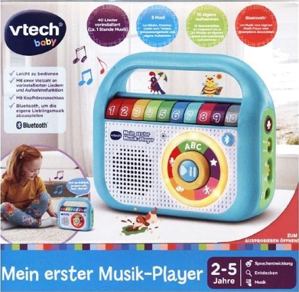 Vtech Mein erster Musik-Player 80-615504 | Kaufland.de