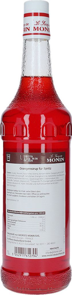 Monin Sirup Orange Spritz 1L - Cocktails | Kaufland.de