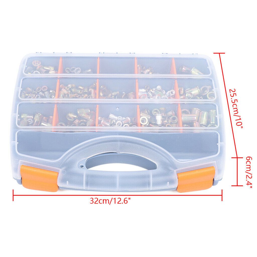 1200ks/sada Nýtovací matice ocelové Slepé | Kaufland.cz