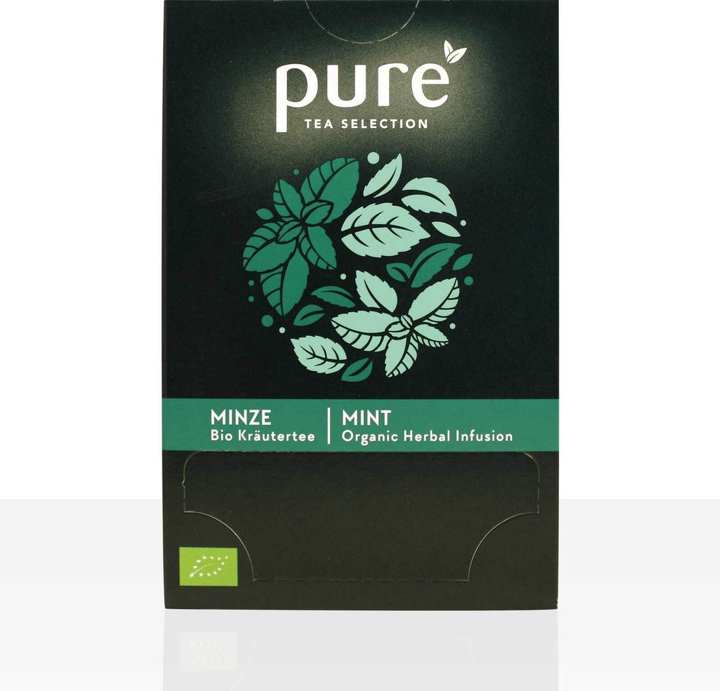 PURE Tea Selection Mátový bylinný čaj 25 x 1,5g čajových