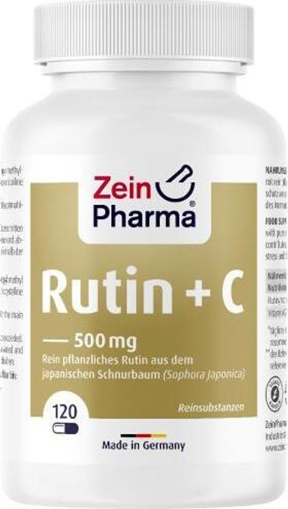 Rutin 500 mg + C, 120 St KAP Nahrungsergänzungsmittel