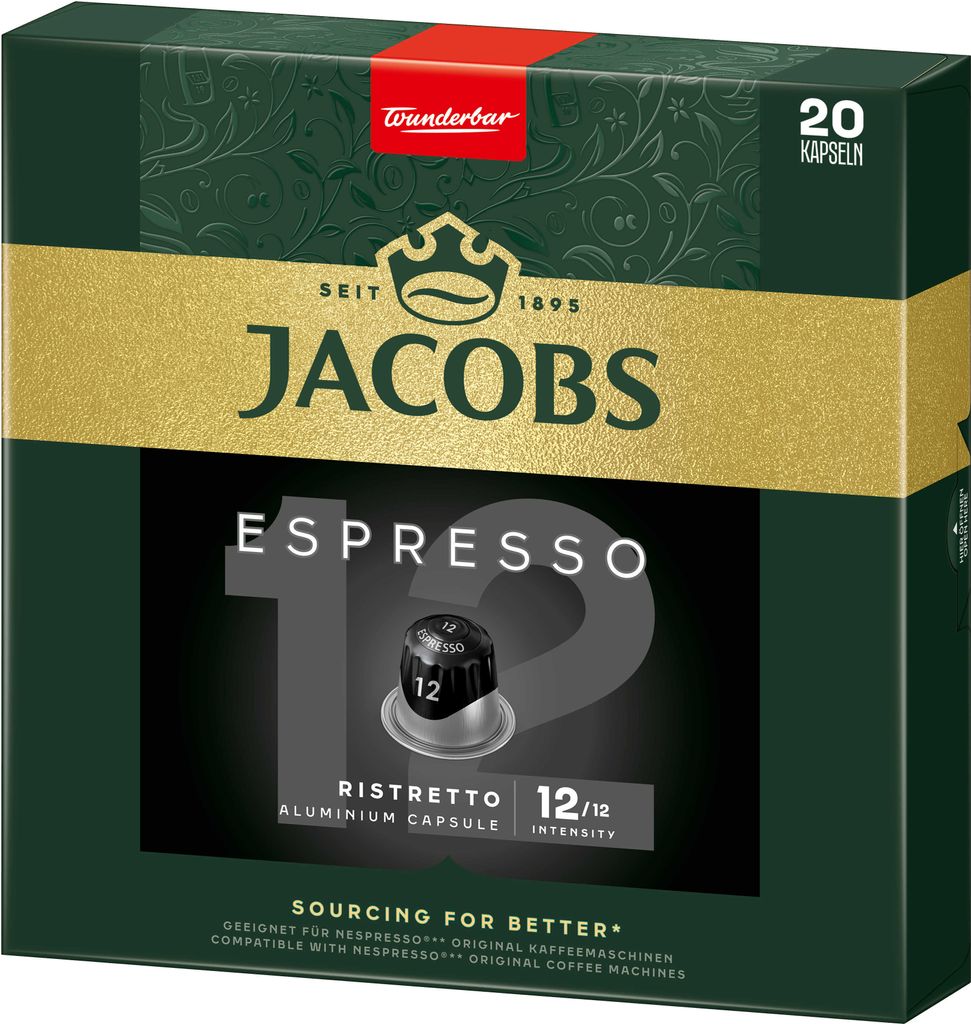 JACOBS Kapseln Espresso 12 Ristretto 200 | Kaufland.de