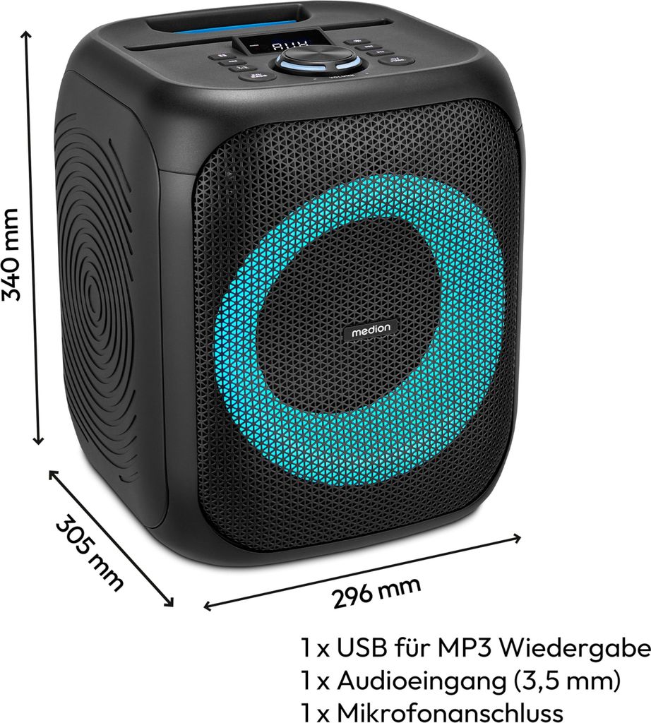 MEDION S61991 Partylautsprecher mit Bluetooth | Kaufland.de