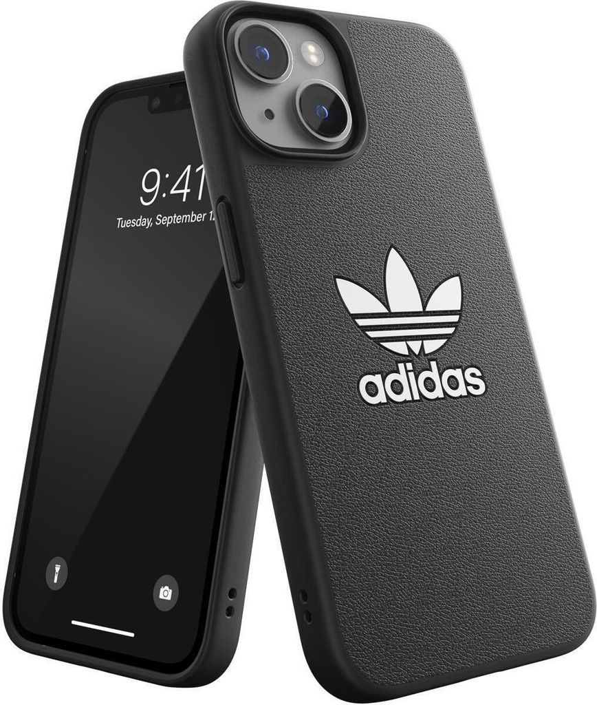 Adidas OR Molded Case BASIC iPhone 14 6,1" schwarz/schwarz