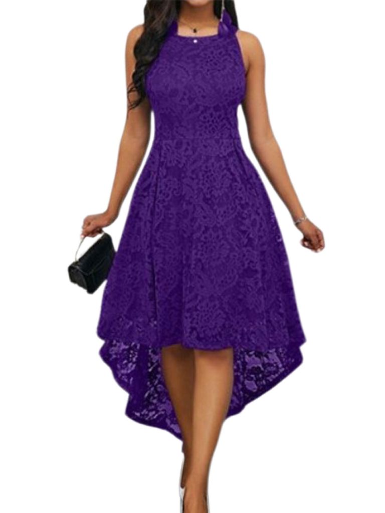 Damen Abendkleider Spitze Kleider Einfarbig | Kaufland.de