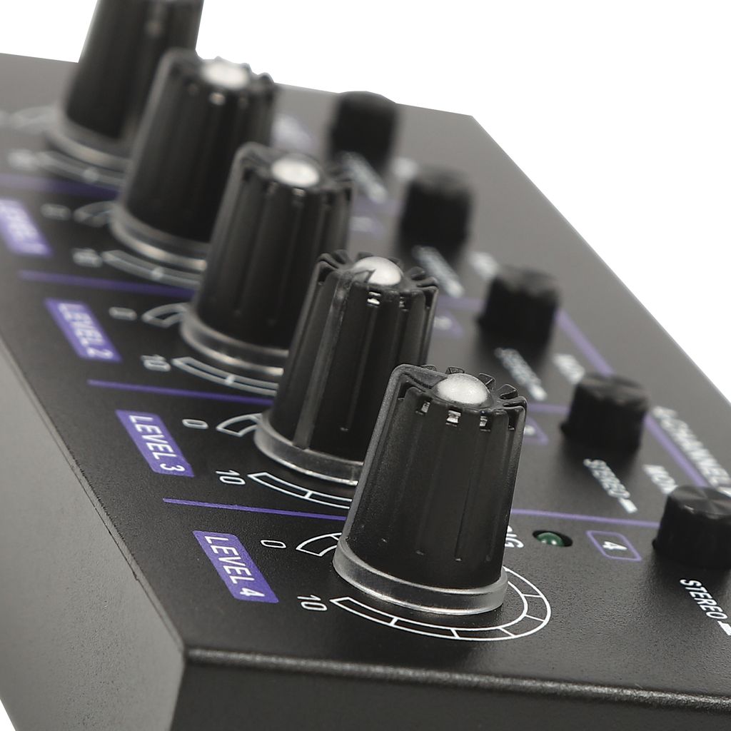 4-kanałowy mikser Mini mikser audio RGB o | Kaufland.pl