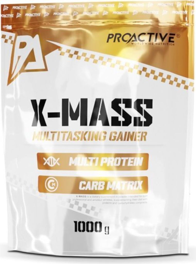 Proactive X-Mass weight GAINER multi proteín sacharid
