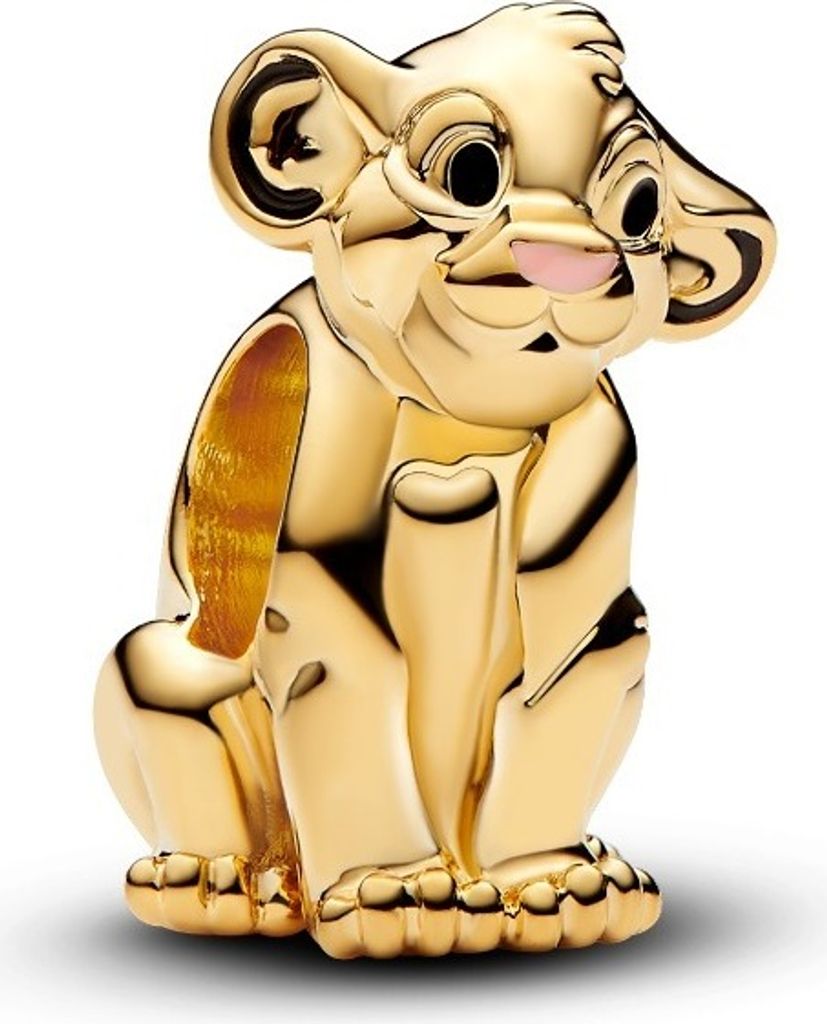 Pandora x Disney Charm Simba 763376C01 vergoldet Charms