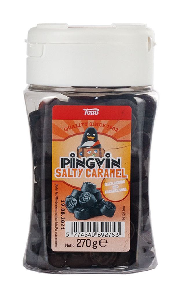 Pingvin Salty Caramel Pastiller 270g TOMS | Kaufland.de