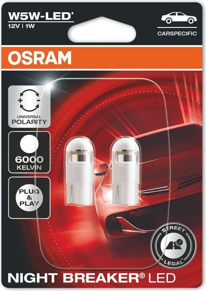 OSRAM NIGHT BREAKER LED W5W W2.1x9.5d 12 V/1 | Kaufland.de