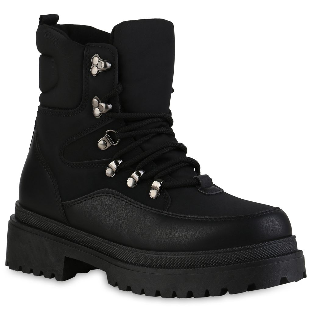 VAN HILL Damen Worker Boots Outdoor Plateau | Kaufland.de