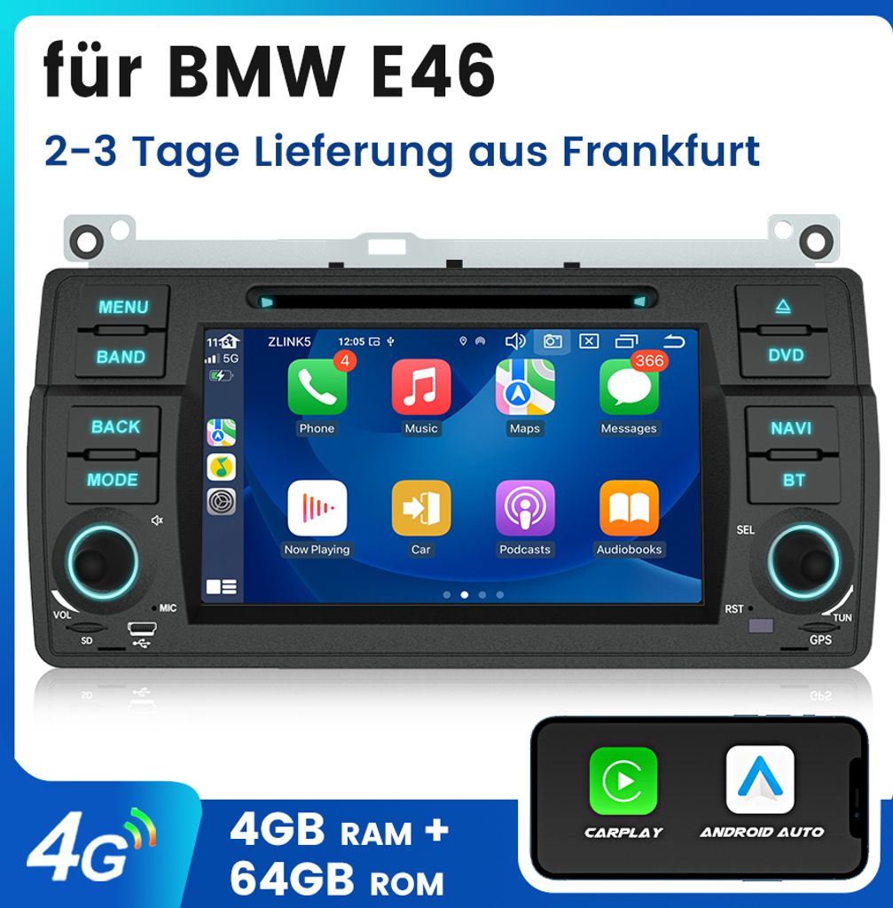 Carplay Für BMW E46 3er 318 320 325 | Kaufland.sk
