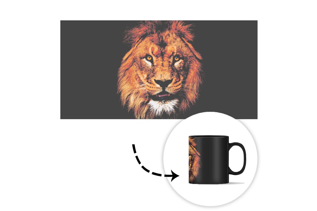 MuchoWow® Magický pohár Lev - Portrét - | Kaufland.sk