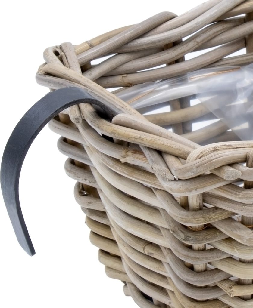 Rattan Balkonkasten natur 3er Set - 15 x 15 | Kaufland.de
