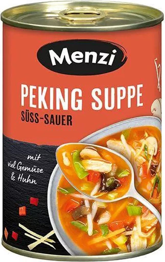 Menzi Soupe exotique asiatique style Pékin aigre-douce