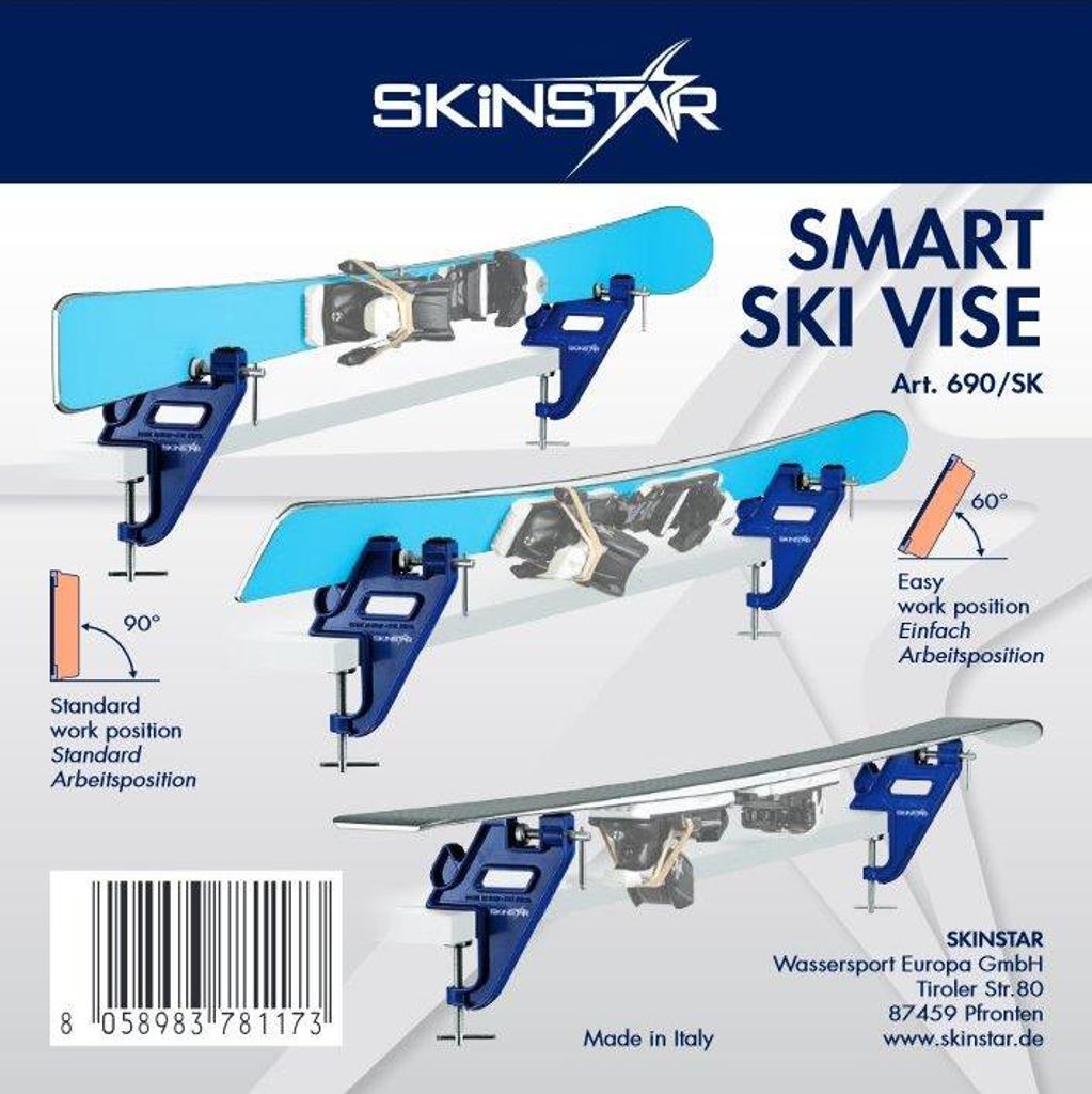 SKINSTAR Smart Ski Vise Skispanner Ski Vise - | Kaufland.de