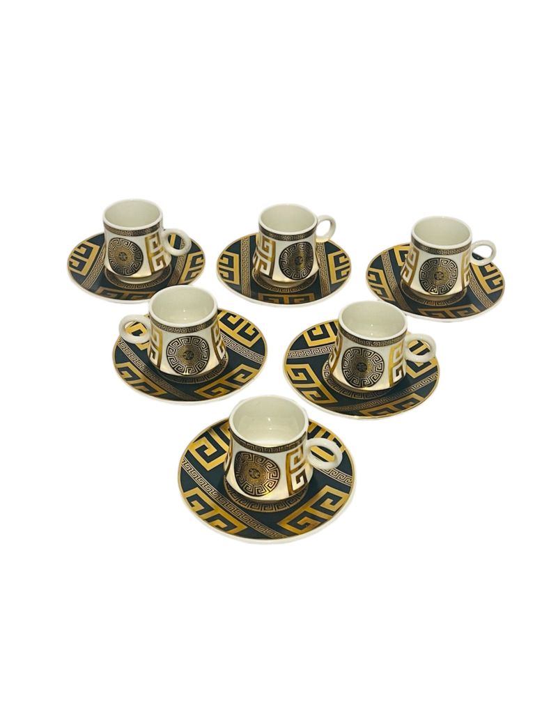 Luxus Gold Espressotassen 12 TLG für 6 | Kaufland.de