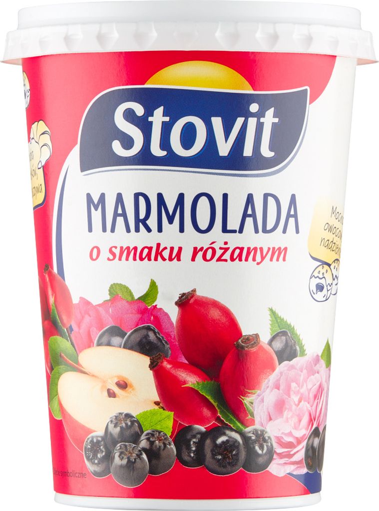 Stovit džem s příchutí růže 600 G Marmelády | Kaufland.cz