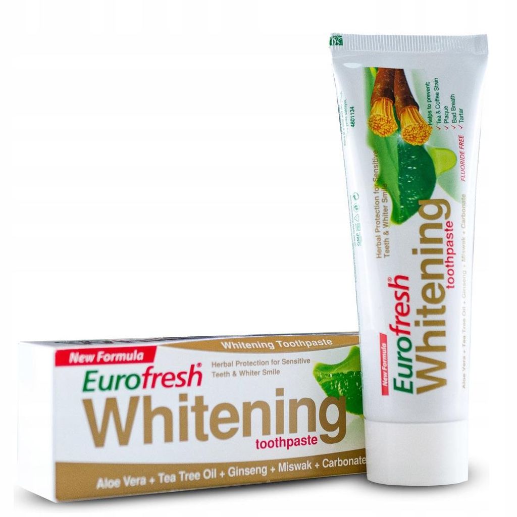 KBruShop Farmasi Eurofresh Whitening Zahnpasta mit Miswak