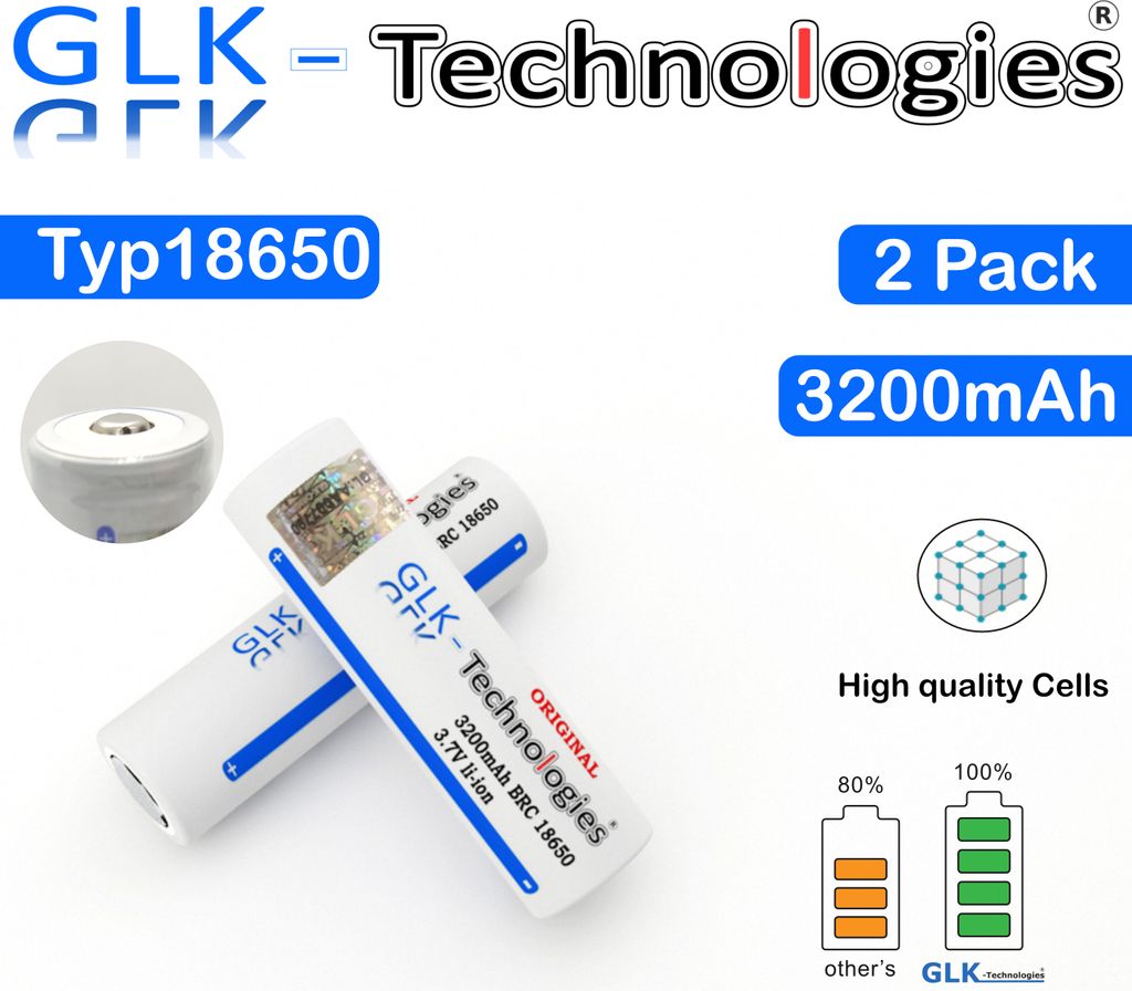 Glk-Technologies Li-Ion Akku 18650 VTC6 Akku | Kaufland.de