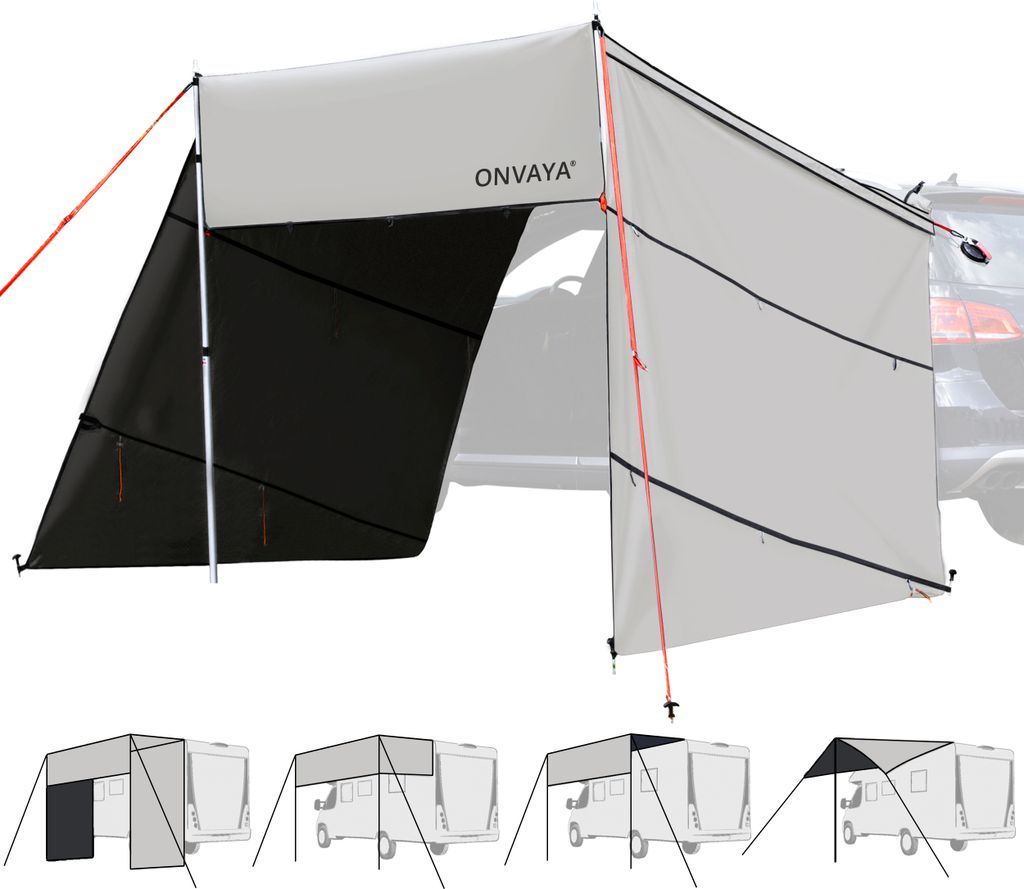 Markíza na auto ONVAYA® | Sivá béžová | | Kaufland.sk