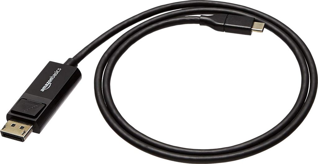 Amazon Basics USB-C auf DisplayPort Kabel, bidirektional,