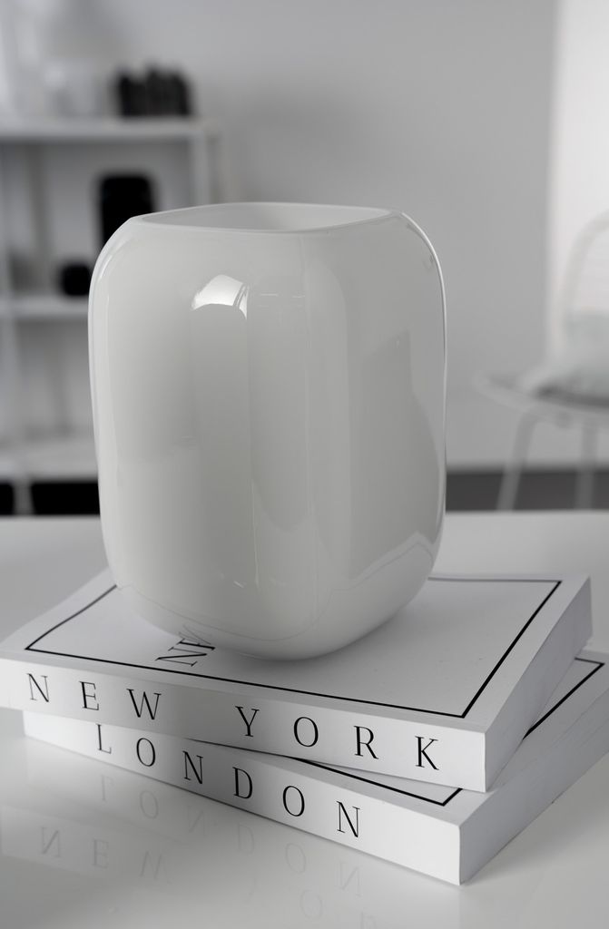 LEONARDO Milano Vase 20cm Weiss Vasen | Kaufland.de