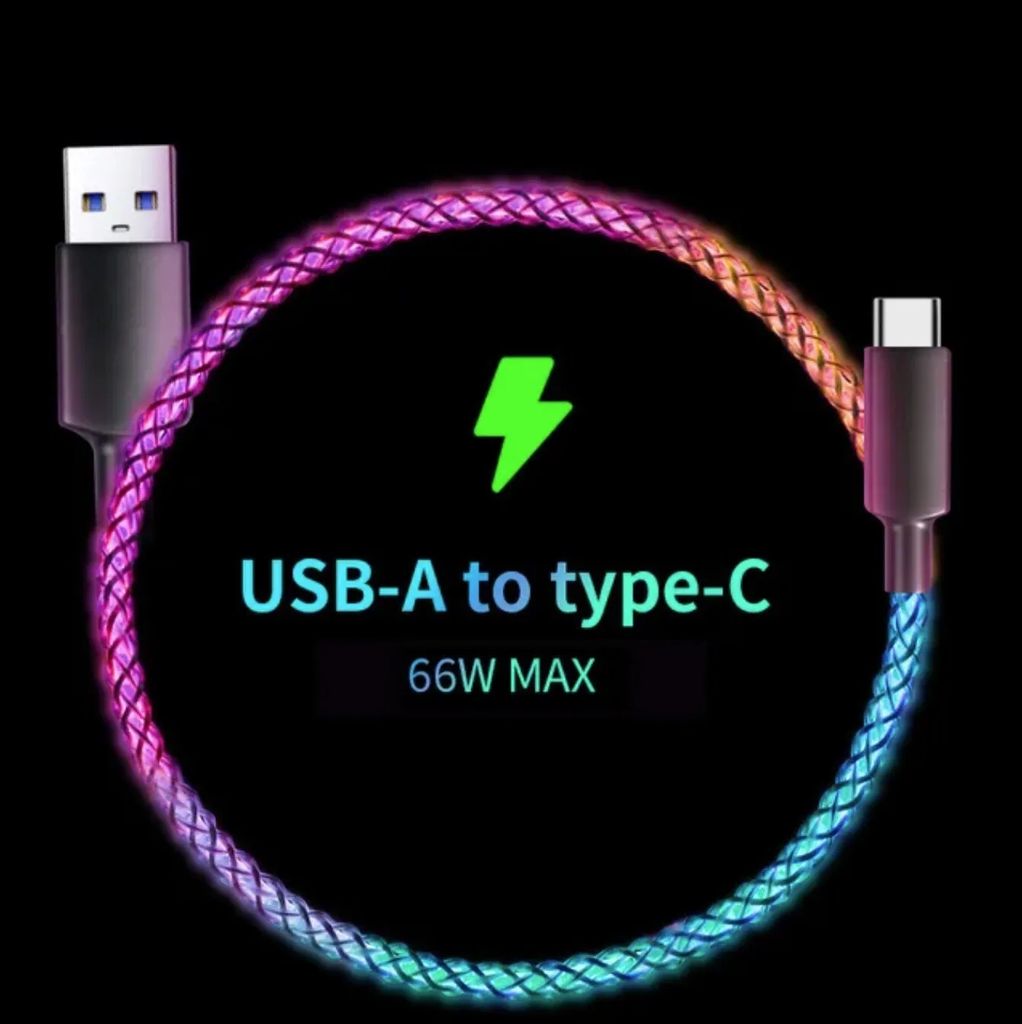 USB-C LED RGB Kabel Schnellladekabel Typ-C | Kaufland.de