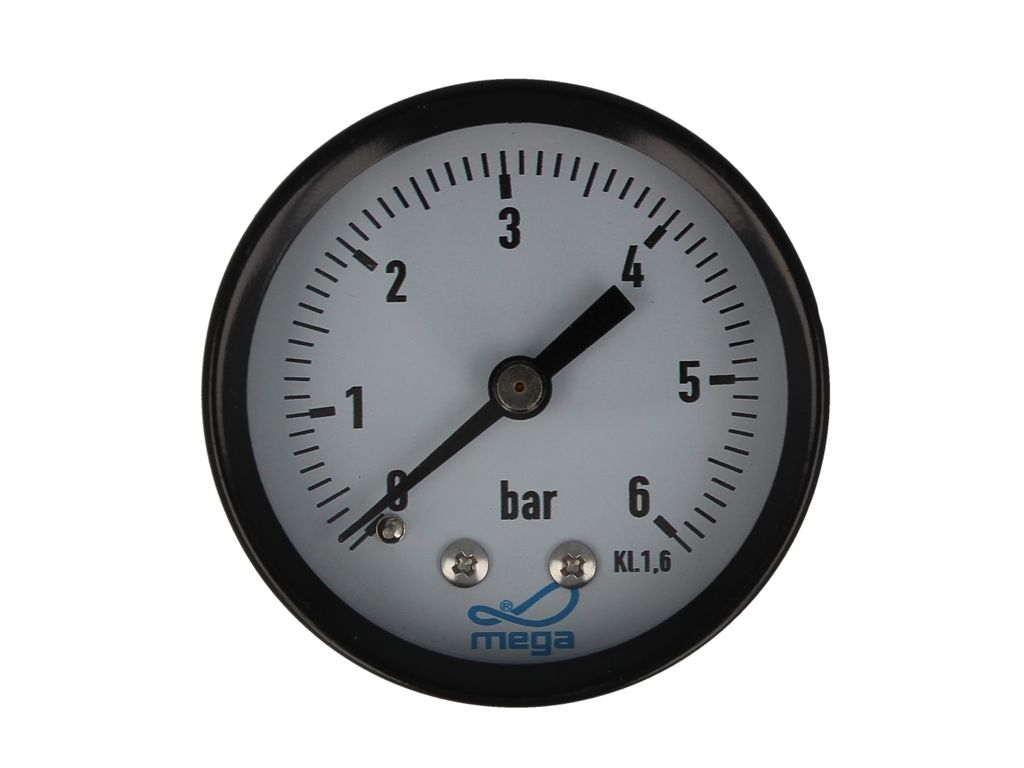 MEGA Druckmanometer 0 - 6 bar - 1/4 Zoll | Kaufland.de