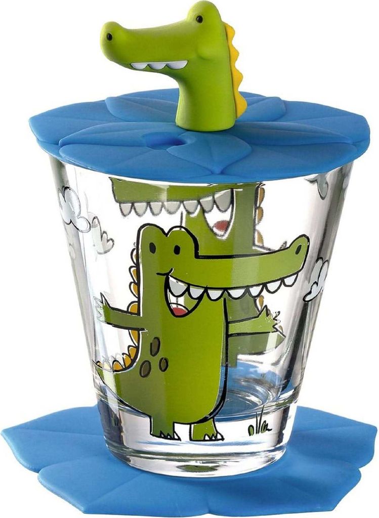 Leonardo Bambini Kinder-Glas, Becher mit Tier-Motiv