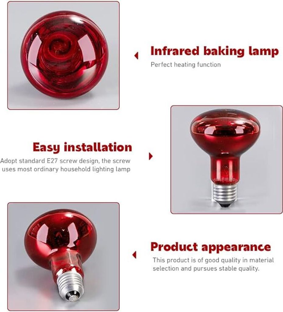 Reptilien Rotlichtlampe, 2 Stück | Kaufland.de