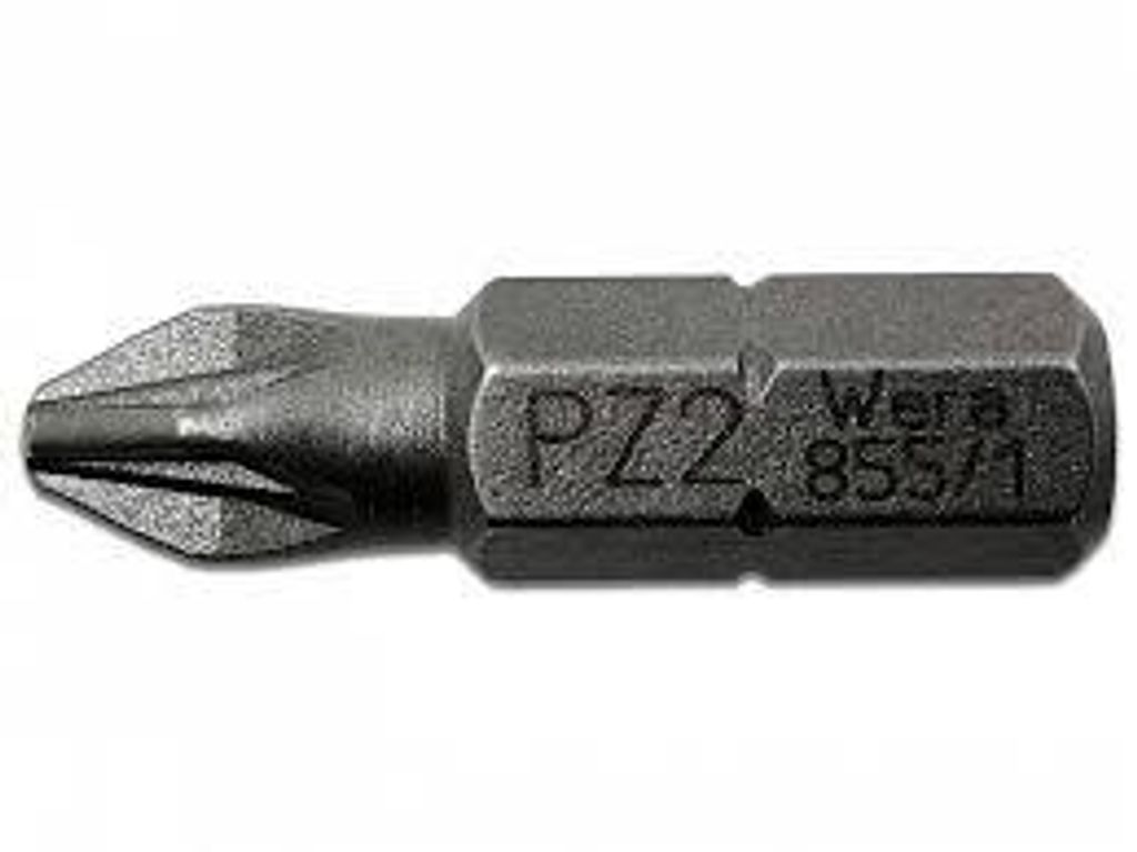Embout PZ2 - 25 mm, WINTECH - paquet de 25 Embouts