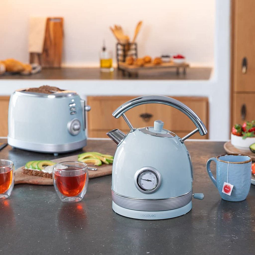 Cecotec ‎01482 Retro-Design Wasserkocher Blau | Kaufland.de