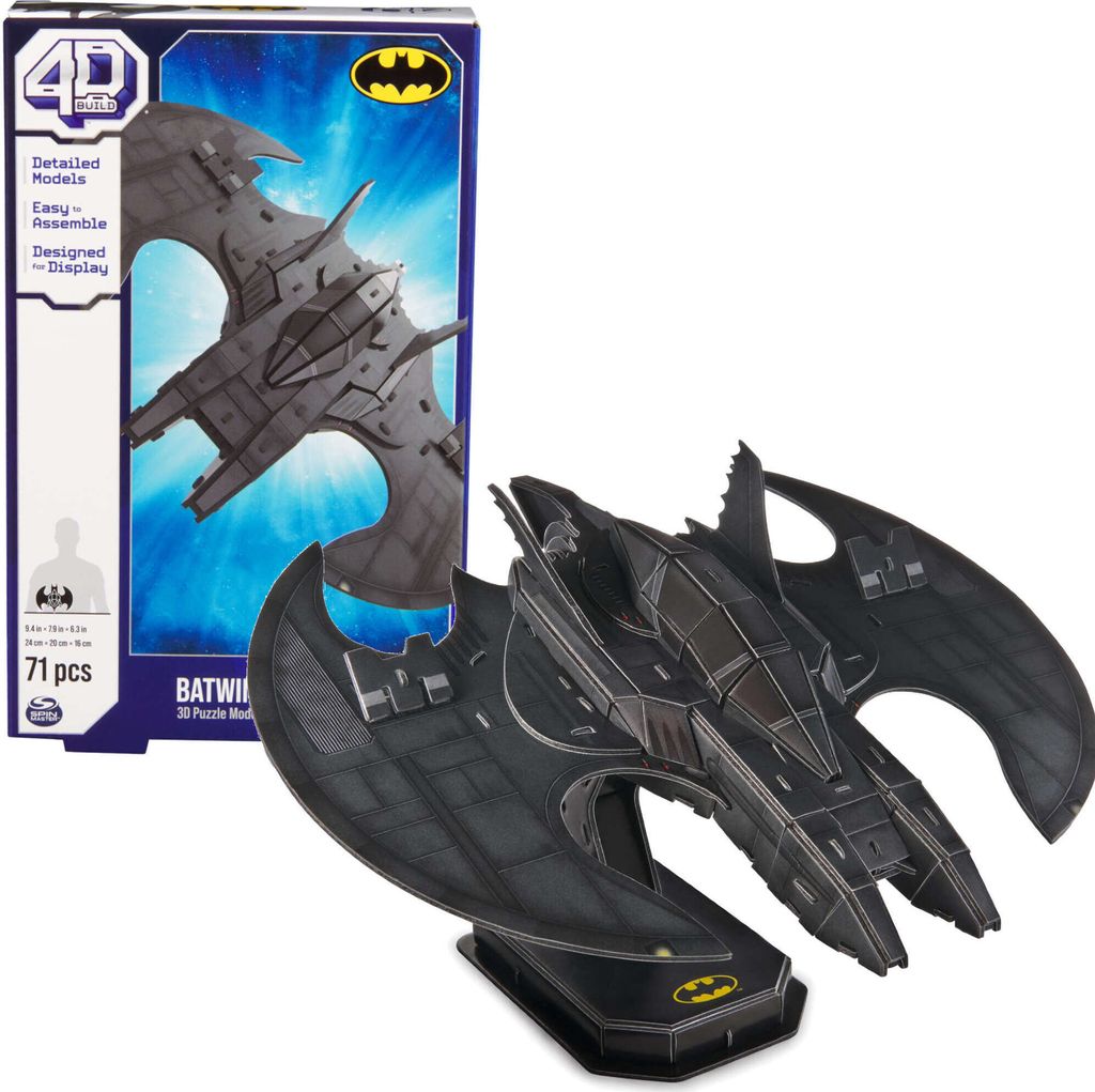 Puzzle 4D Build Batman Batwing Modell 3D Figur zum