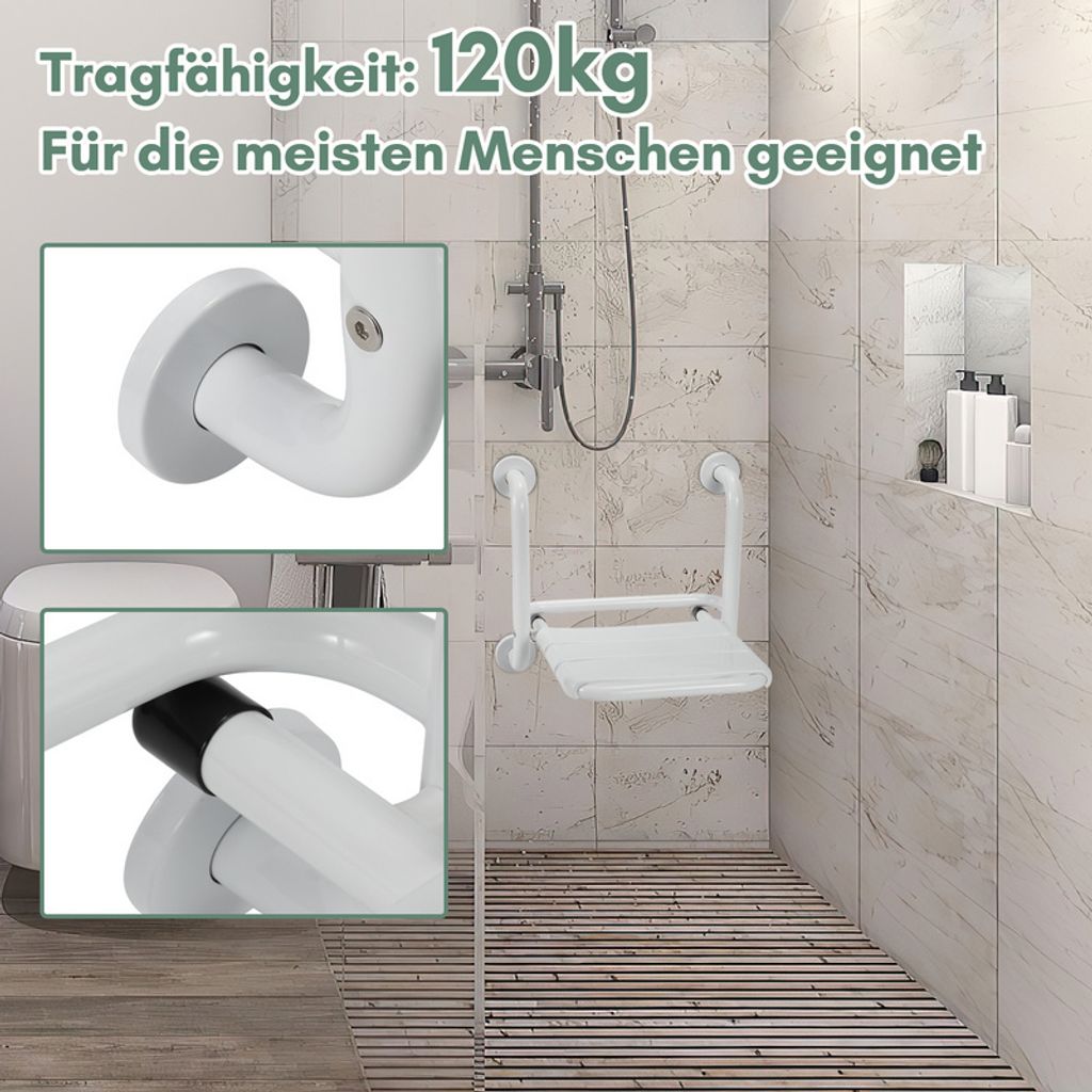 Jopassy Duschklappsitz Faltender Duschsitz | Kaufland.de