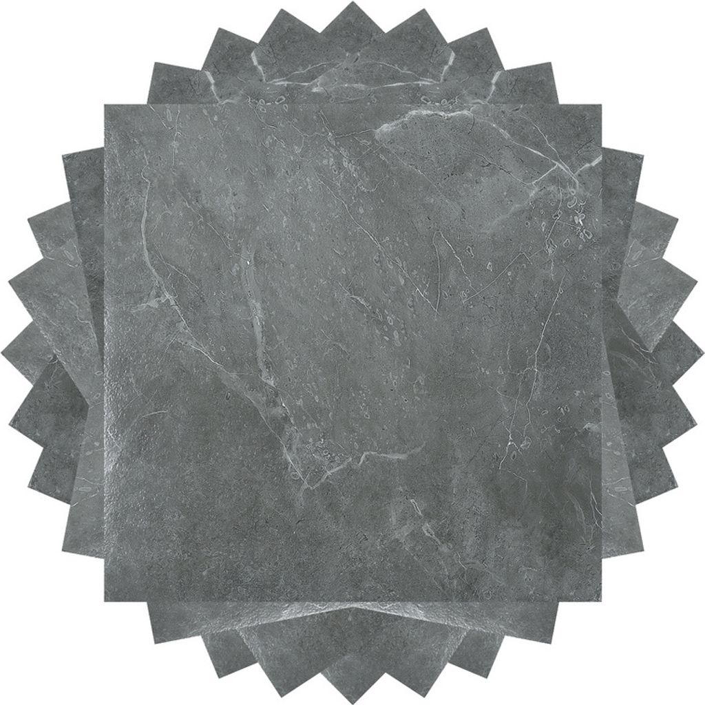 Yakimz PVC Vinyl Laminat Bodenbelag Grau Marmor 5m²
