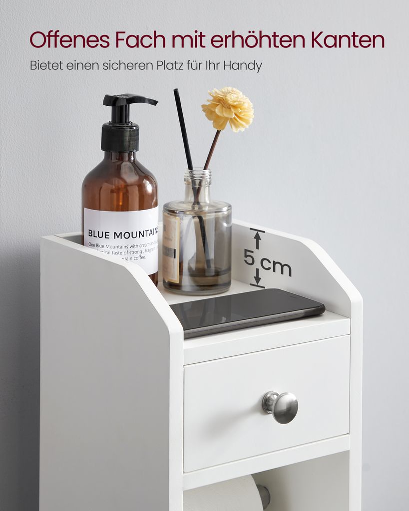 VASAGLE Toilettenschrank, mit verstellbarer | Kaufland.de