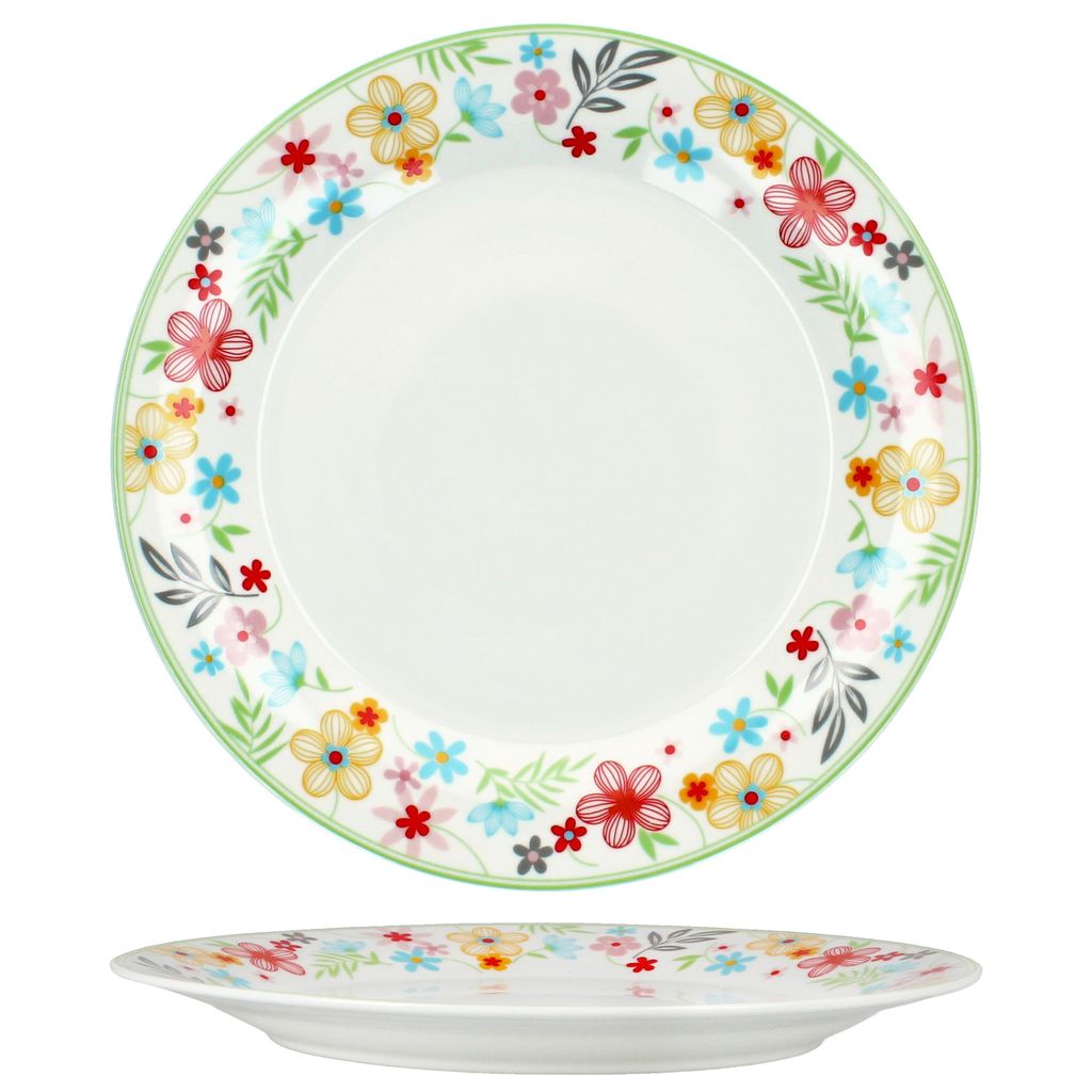 12tlg Tafelservice Variant Blümchen Porzellan | Kaufland.de