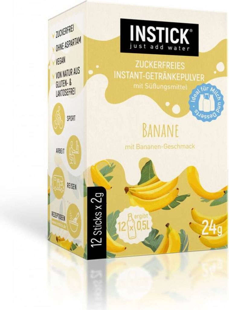 INSTICK Getränkepulver Banane für 12 x 0,5 L | Kaufland.de