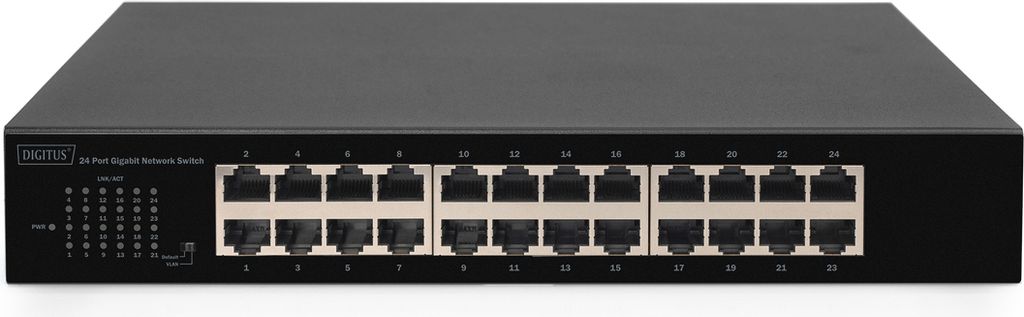DIGITUS 24 -Port Gigabit Switch, 19 Zoll, | Kaufland.de